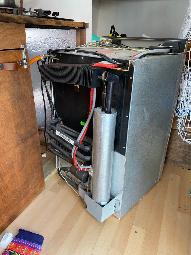 Fixing the 3 way fridge – The Urban Caravan
